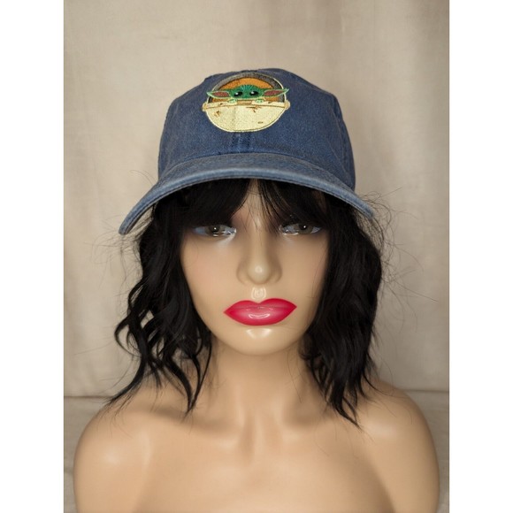 Star Wars | Accessories | Nwt Baby Yoda Star Wars Unisex Denim Cap ...